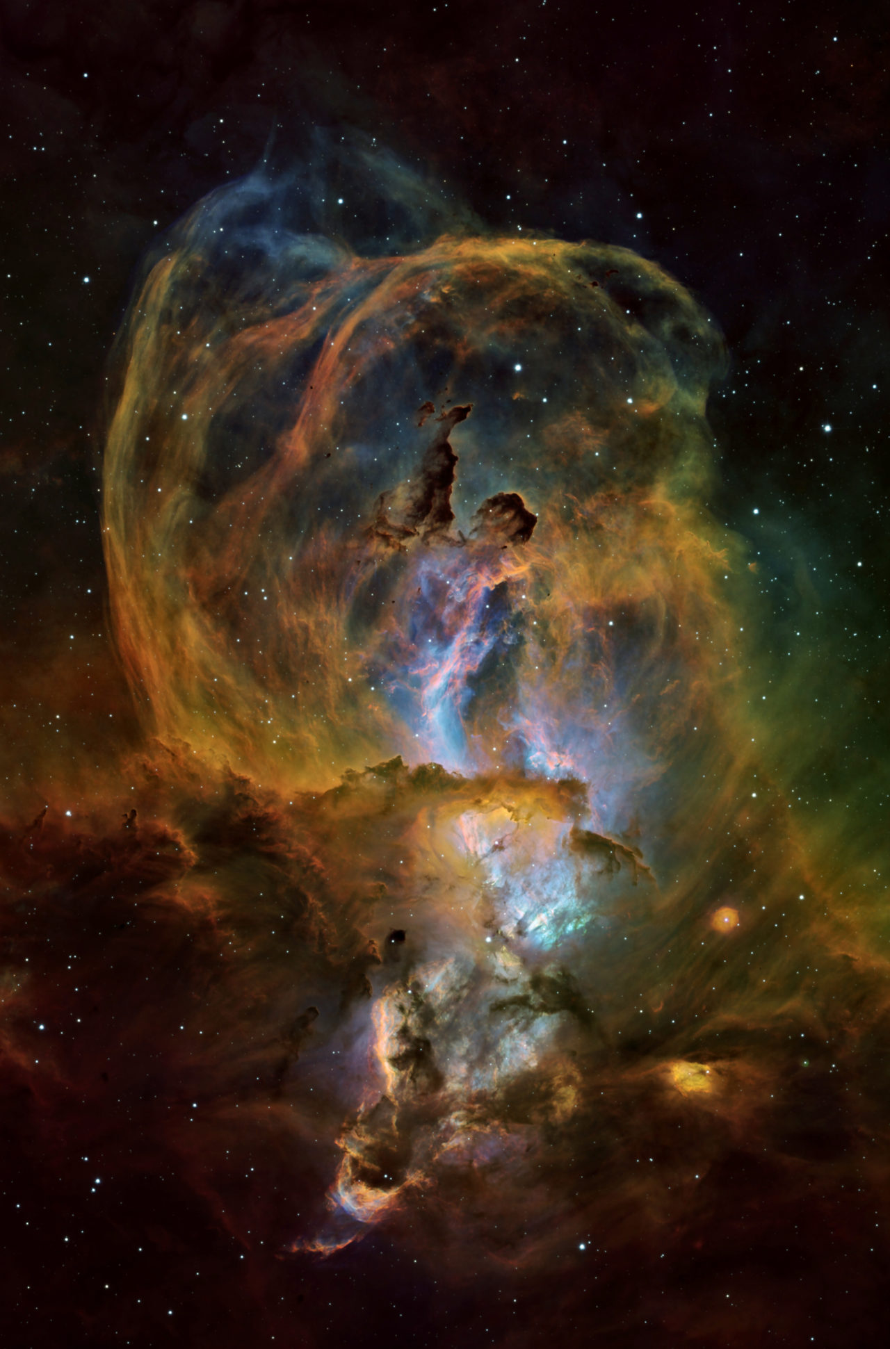 NGC 3584 – The Statue of Liberty nebula | Manuel's Astrophotography